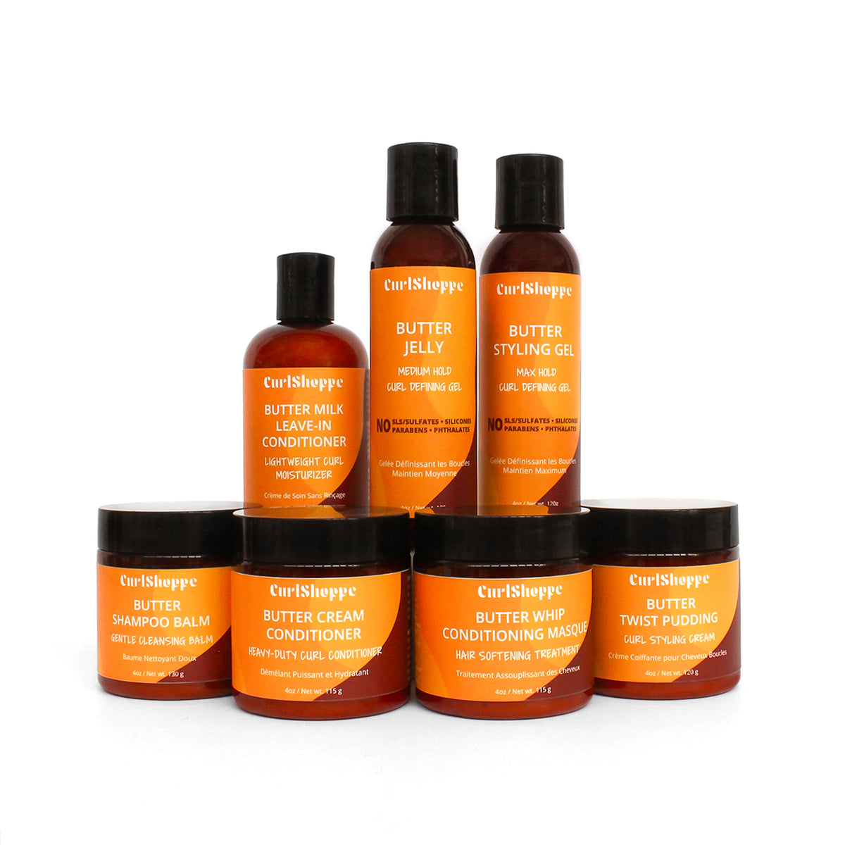 Butter Collection Trial Set - CurlShoppe